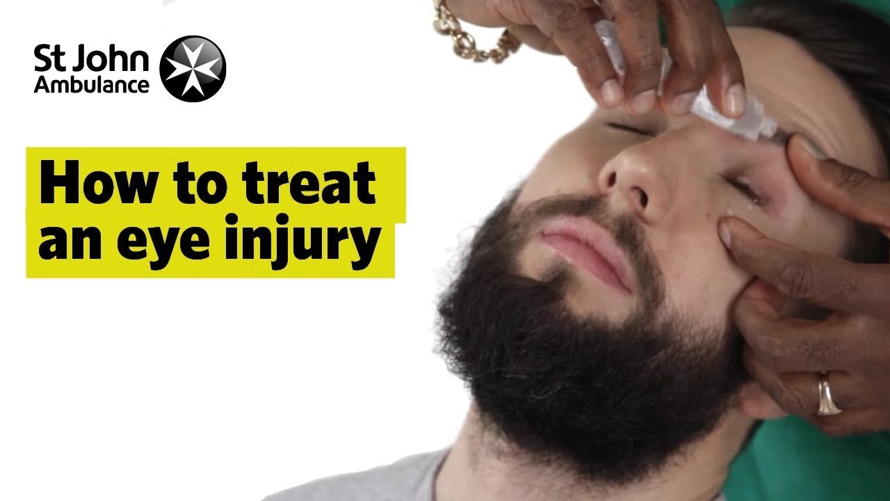 First Aid Eye Injury Health Video Tips