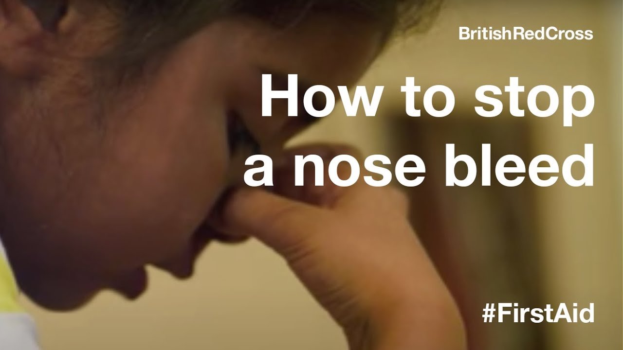 First Aid: Nose Bleed – Health Video Tips
